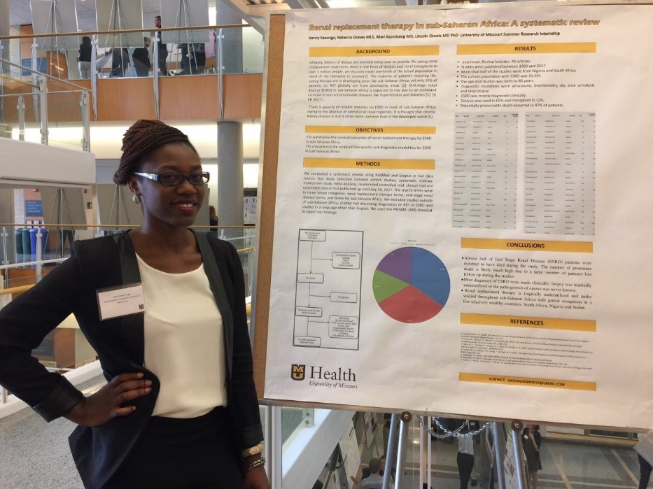 Nancy Kasongo – 2017 Recipient // MU African Interdisciplinary Studies Hub